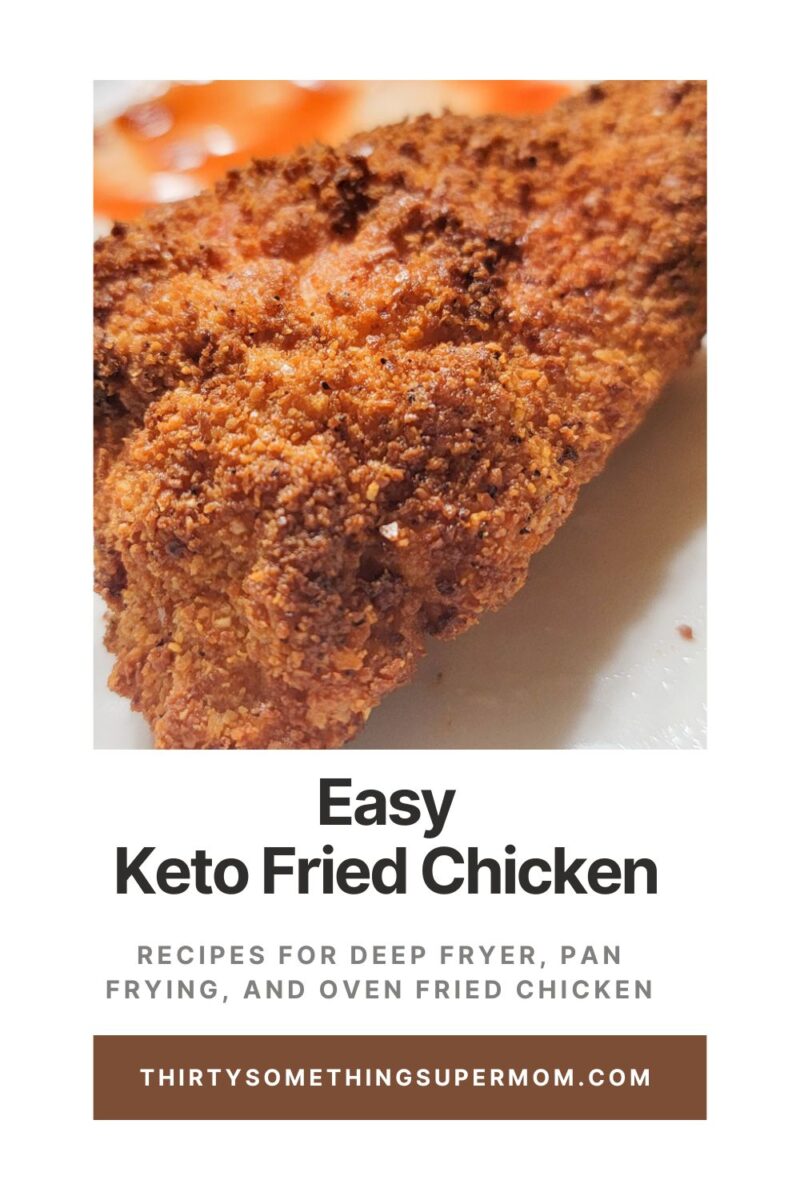 Crispy Keto Fried Chicken - 3 Ways
