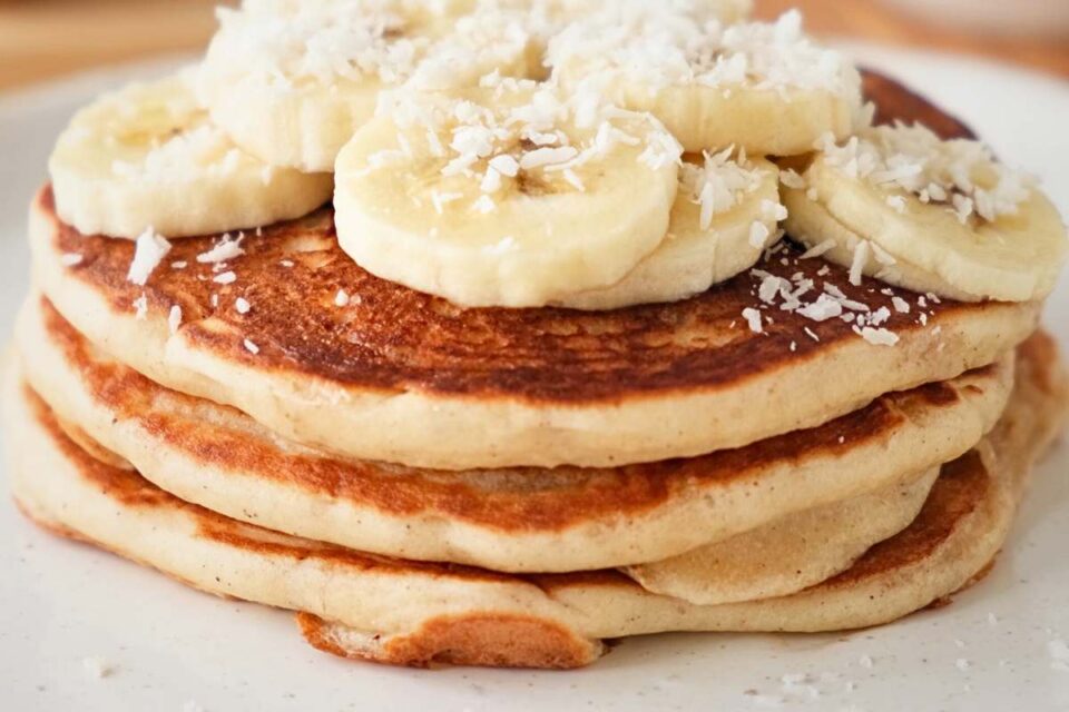 Pancakes without Eggs ThirtySomethingSuperMom - Eggless Pancakes