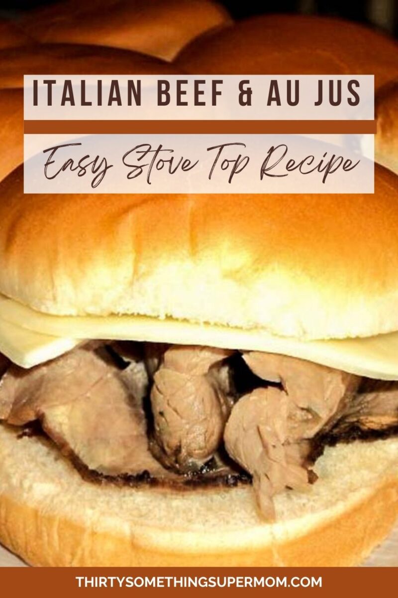 Italian Beef Sandwiches with Au Jus Sauce