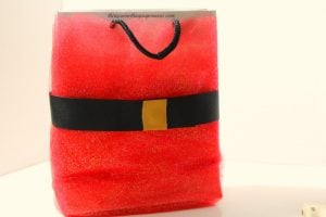 DIY Santa Gift Bag Tutorial