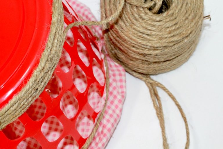 How to Make a Rope Basket (Simple DIY No-Sew Baskets)