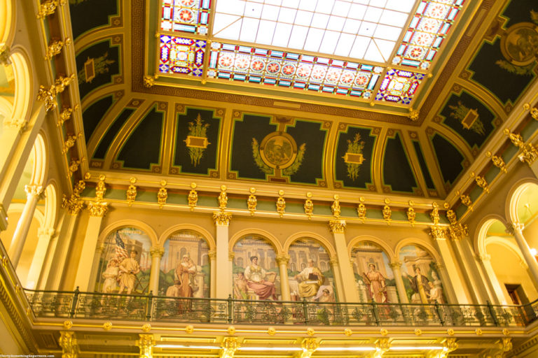 Iowa State Capitol Building in Des Moines, Iowa