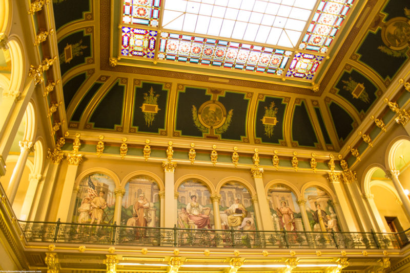 Iowa State Capitol Building in Des Moines, Iowa