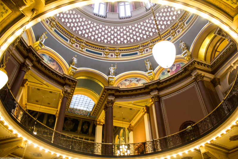 Iowa State Capitol Building in Des Moines, Iowa