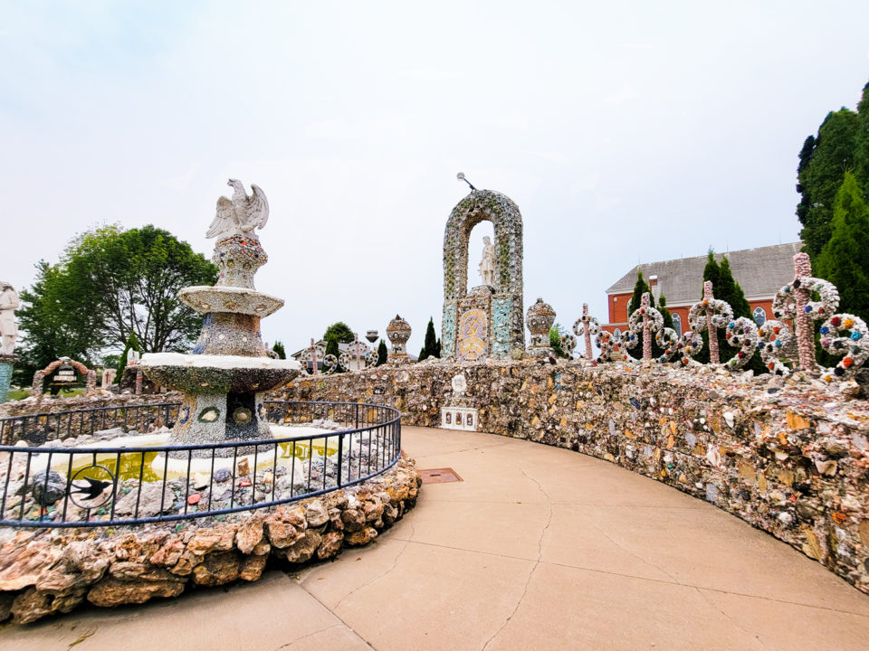 Dickeyville Grotto in Dickeyville, Wisconsin