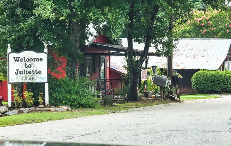 Whistle Stop Cafe in Juliette Georgia