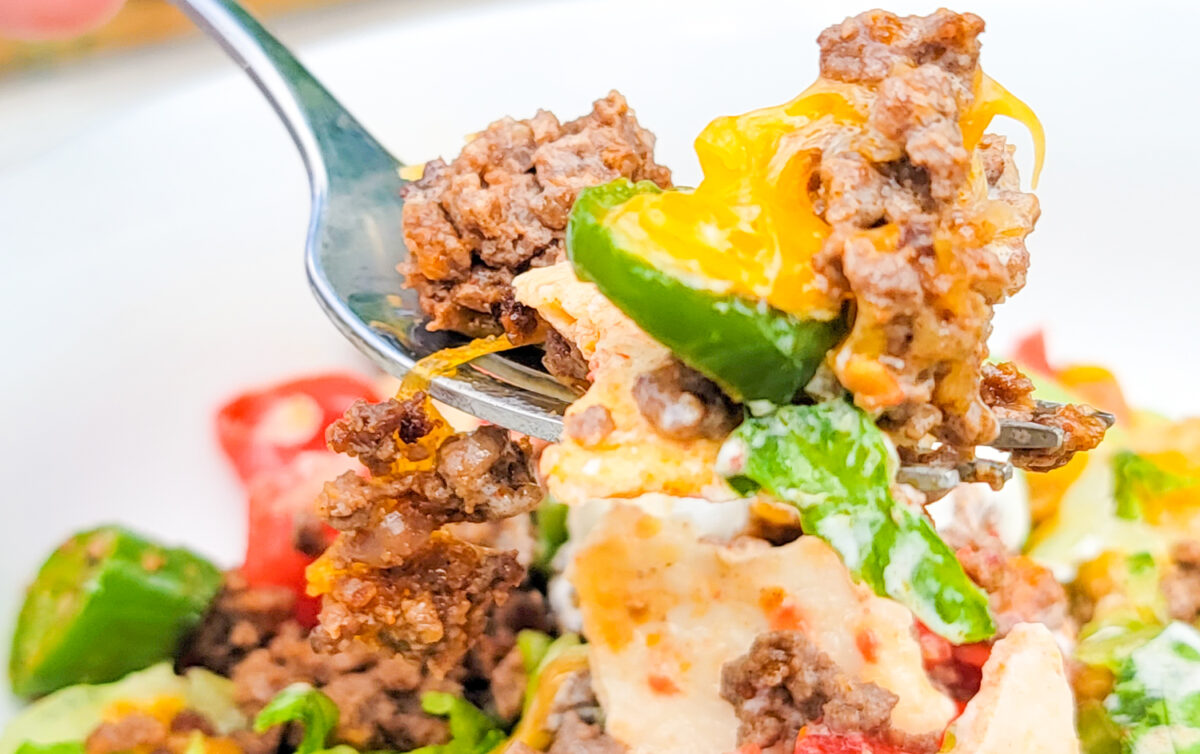 Low Carb Taco Casserole Recipe - Easy Keto Mexican