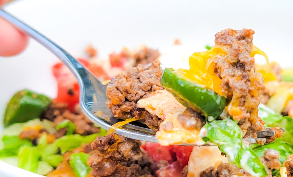 Low Carb Taco Casserole Recipe - Easy Keto Mexican