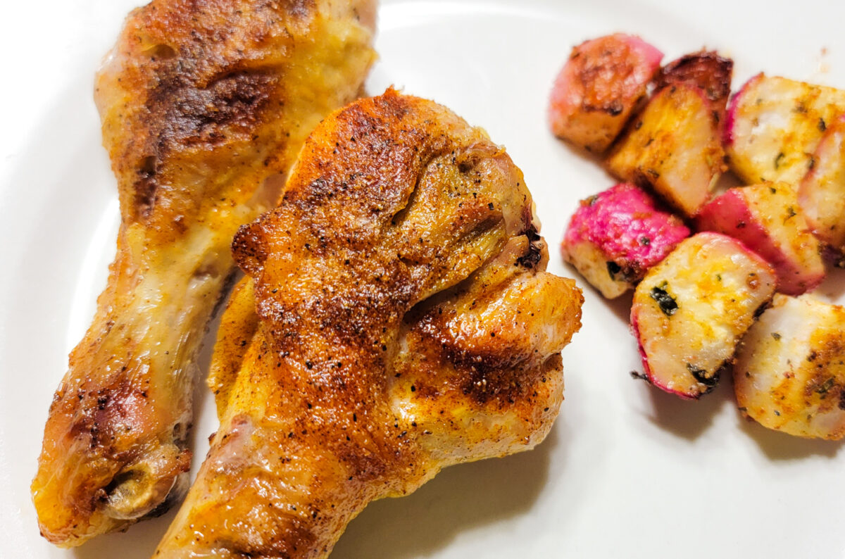 Dry Rub for Chicken Legs - Oven, Air Fryer, Smoked or Grilled