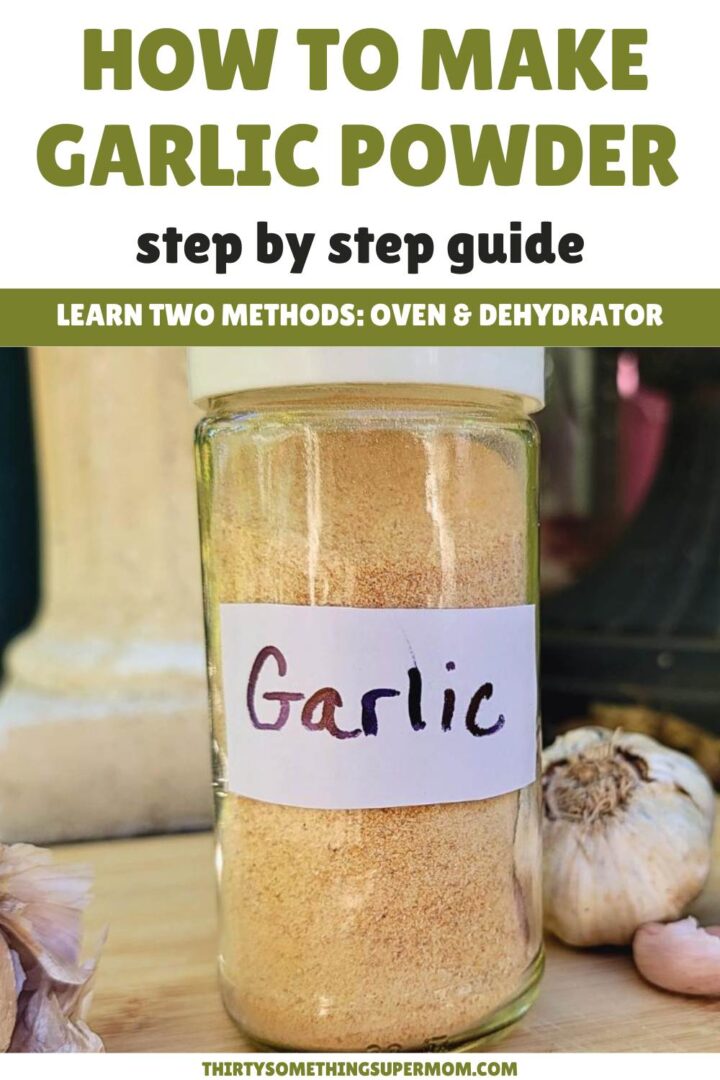How to Make Garlic Powder