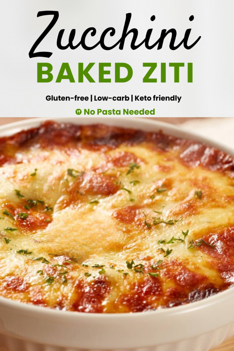 Zucchini Ziti Recipe (Low-Carb, Gluten-Free) - ThirtySomethingSuperMom